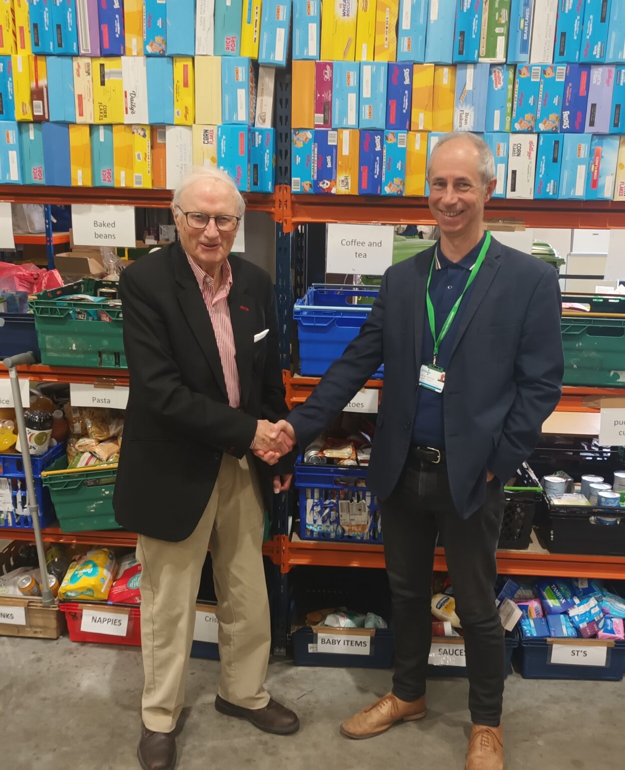New chair of trustees welcomed at Eastbourne Foodbank | Eastbourne Foodbank